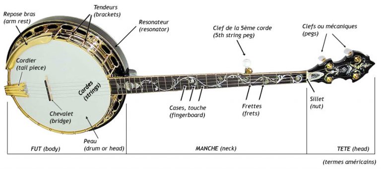 Constitution du banjo – e-Banjo.com